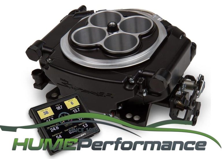 Holley Sniper Efi Basic Kit Black Self Tune 650hp - Hume Performance