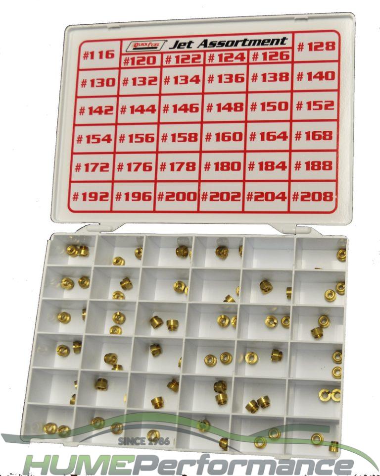 QUICK FUEL HOLLEY ALCOHOL JET KIT METHANOL DOMINATOR - Hume Performance
