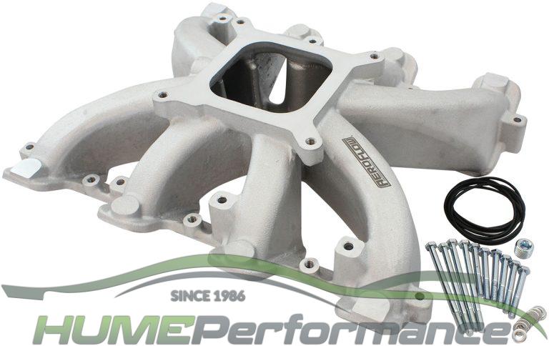 GM LS Cathedral Port Carburettor Street Single Plane Non-EFI Intake ...